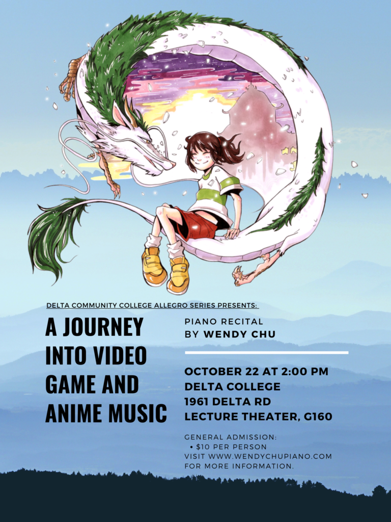 Beautiful Video Game and Anime Music - Wendy Chu - Piano